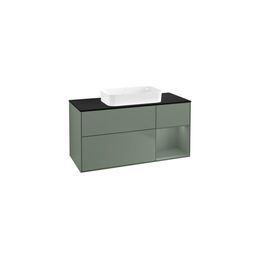 Villeroy & Boch V&B Waschtischunterschrank Wandbeleuchtung Finion 120x60 cm, Reg re Oli. m Lac, Oli. m Lac ; Villeroy & Boch (G712GMGM)
