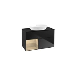 Villeroy & Boch V&B Waschtischunterschrank Finion 100, Pl bla m, Reg Oa ven, bla m Lac ; Villeroy & Boch (FA12PCPD)