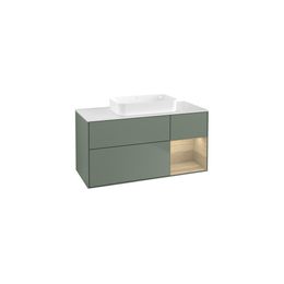 Villeroy & Boch V&B Waschtischunterschrank Finion 120x60 cm, Reg re Oa ven, Oli. m Lacquer ; Villeroy & Boch (F711PCGM)
