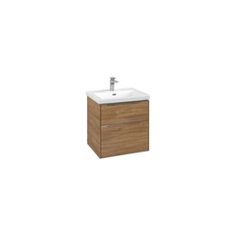 Villeroy & Boch V&B Waschtischunterschrank Subway 3.0 57,2x57,6x47,8cm, o LE/Gr Alu gl, Kan Oa ; Villeroy & Boch (C57800RH)