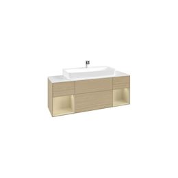 Villeroy & Boch V&B Waschtischunterschrank Finion 160x60,3x50,1cm, Reg si Gr m Lac, Oa ven ; Villeroy & Boch (F211HJPC)