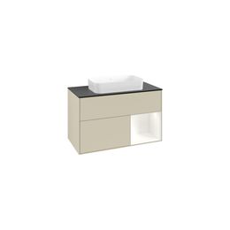 Villeroy & Boch V&B Waschtischunterschrank Finion 100x60,3 cm, Rg r wh. m Lac, si Gr m Lac ; Villeroy & Boch (F662MTHJ)