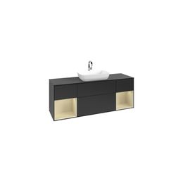 Villeroy & Boch V&B Waschtischunterschrank Finion 160cm, Pl b m, Rg si Gr m Lac, bla m Lac ; Villeroy & Boch (F862HJPD)