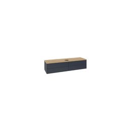 Villeroy & Boch V&B Waschtischunterschrank ohne Frontstruktur Antao 160x50cm, WBP hon. Oa, md bl. m Lac ; Villeroy & Boch (K25011HG)