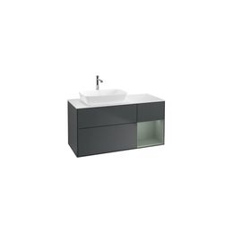 Villeroy & Boch V&B Waschtischunterschrank Finion 120cm, Pl w m, Rg Ol m Lac, md bl. m Lac ; Villeroy & Boch (F811GMHG)