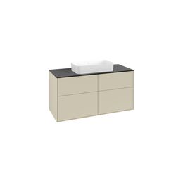 Villeroy & Boch V&B Waschtischunterschrank Finion 120x60,3x50,1cm, Gl. bla m, si Gr m Lac ; Villeroy & Boch (F67200HJ)