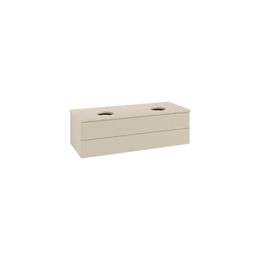Villeroy & Boch V&B Waschtischunterschrank mit Frontstruktur, mit Beleuchtung Antao 120x36x50cm, HL, WBP botti., si Gr m Lac ; Villeroy & Boch (L24153HJ)