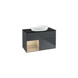 Villeroy & Boch V&B Waschtischunterschrank Finion 100, Pl bla m, Reg Oa ven, md bl. m Lac ; Villeroy & Boch (FA12PCHG)