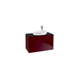 Villeroy & Boch V&B Waschtischunterschrank Finion 100x60,3cm, Abd.-Pl. bla m, Peony Matt ; Villeroy & Boch (F88200HB)