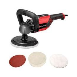 Einhell Poliermaschine und Schleifmaschine CC-PO 1100/150 CE rot/schwarz, 1.100 Watt, Schleifscheibe &Oslash; 150mm