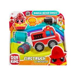 MGA Entertainment DohKins Firetruck & Firefighter, Kneten