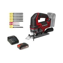 Einhell Power X-Change Akku-Stichs&auml;ge TE-JS 18/100 Li, 18Volt rot/schwarz, Li-Ionen Akku 2,5Ah