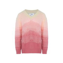 Sidona Pullover Damen Gr&ouml;&szlig;e M/L gelb / pink