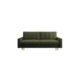 Selsey Schlafsofa Derban grün Maße (cm): B: 215 H: 96 Sofas > Sofas nach Material > Stoffsofas » Sofa DE