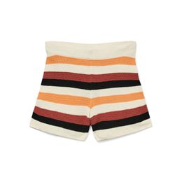 V&eacute;ro Moda Vero Moda Shorts 'VMARUBA' Damen Gr&ouml;&szlig;e 38 hellbeige / orange / burgunder / schwarz
