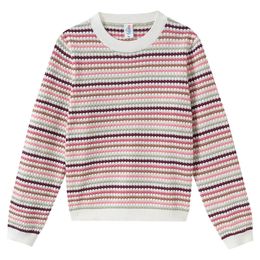 Topolino M&auml;dchen Strickpullover mit Streifen