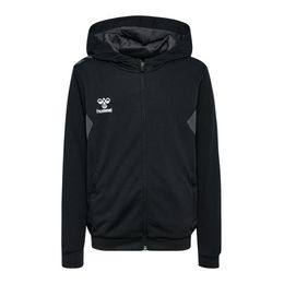 Hummel AUTHENTIC PL Kapuzenjacke Kids Schwarz F2001, Größe 14 (164), Kinder, Kinder - 11teamsports