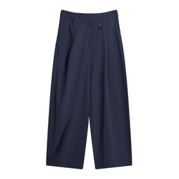 Bershka Pants female Blue size 44