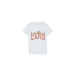 Scalpers Scblaze Tee ' ' Damen Größe M weiß / offwhite