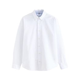 next Button Up Shirt male White size 5XL