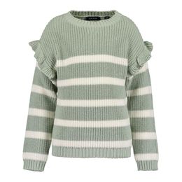 Blue Seven Pullover in Gr&uuml;n/ Creme - 57% | Gr&ouml;&szlig;e 104 | Kinder-pullover