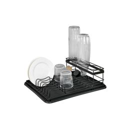 Wenko Geschirrabtropfer "Amy" in Schwarz - (B)31,5 x (H)13,5 x (T)42,5 cm - 22% | Kuechenhelfer