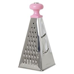 Rice Reibe in Rosa/ Silber - (B)12 x (H)25,5 x (T)12 cm - 19% | Kuechenhelfer