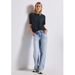 Street One Shirt in Dunkelblau - 55% | Gr&ouml;&szlig;e 36 | Damen-tops