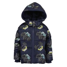 Blue Seven Steppjacke in Dunkelblau/ Gelb/ Türkis - 42% | Größe 110 | Kinderjacken