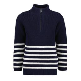 Blue Seven Pullover in Dunkelblau/ Wei&szlig; - 53% | Gr&ouml;&szlig;e 104 | Kinder-pullover
