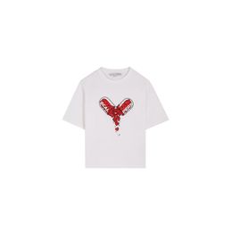 Scalpers Scp Pill Tee ' ' Damen Größe XS weiß / offwhite