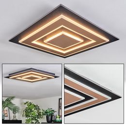 hofstein Lidor Deckenleuchte LED Schwarz, 1-flammig