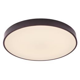 BRILLIANT LEUCHTEN Brilliant Slimline Deckenleuchte LED Schwarz, Wei&szlig;, 1-flammig