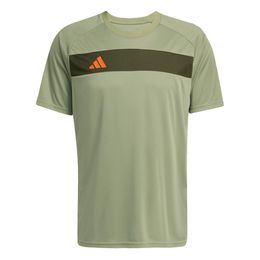 adidas Performance Funktionsshirt 'Tiro 25 Essentials' Herren Größe XXXL hellgrün / dunkelgrün / orange