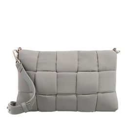 Liebeskind Berlin Crossbody Bags - Bo Plain Weaved Nylon Hobo Bag S - Gr. unisize - in Grau - f&uuml;r Damen