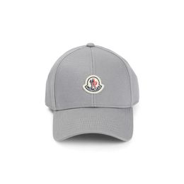Moncler Caps & M&uuml;tzen - Heren Baseball Cap Grijs - Gr. ONE SIZE - in Grau - f&uuml;r Damen