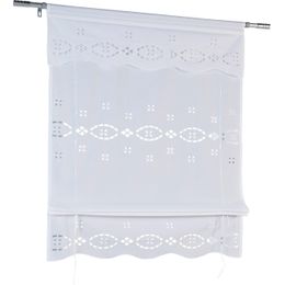 HEINE HOME unisex Bändchenrollo weiß Größe 130x80 cm