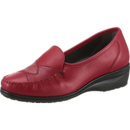 Damen Mokassin bordeaux Gr&ouml;&szlig;e 40