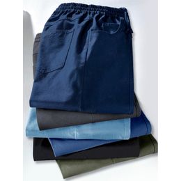 CR&Eacute;ATION L Herren Schlupfhose mit Cargo-Taschen schwarz Gr&ouml;&szlig;e 54