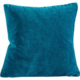 HEINE HOME unisex Kissenh&uuml;lle petrol Gr&ouml;&szlig;e 40x40 cm
