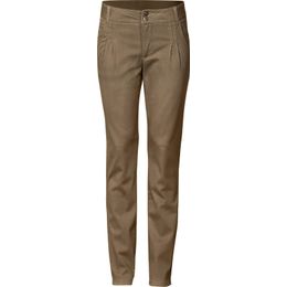 Heine Damen Chinohose in Karotten-Form camel Gr&ouml;&szlig;e 20