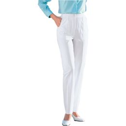 COME ON Damen Schlupfhose atmungsaktiv und b&uuml;gelarm wei&szlig; Gr&ouml;&szlig;e 20