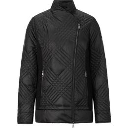 CR&Eacute;ATION L Damen Daunenjacke im Materialmix schwarz Gr&ouml;&szlig;e 40