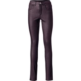 Heine Damen Bauchweg-Hose integriertes Power-Mesh bordeaux Gr&ouml;&szlig;e 46