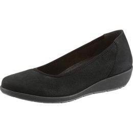 Damen Ballerina schwarz Gr&ouml;&szlig;e 40