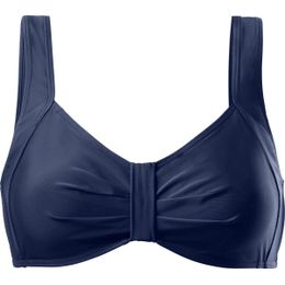 feel good Damen Bikini-Oberteil mit Softcups marine Gr&ouml;&szlig;e 40B