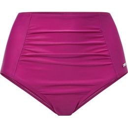 feel good Damen Bikini-Slip mit Raffungen magenta Gr&ouml;&szlig;e 46