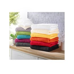 w&auml;schepur unisex 4-tlg. Handtuch-Sparset rot, Gr&ouml;&szlig;e 50x100 cm, 4 - Handt&uuml;cher