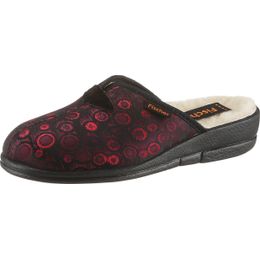 Fischer Damen Pantoffel bordeaux Gr&ouml;&szlig;e 36