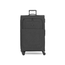 Redolz Essentials 12 LARGE 4 Rollen Trolley 79 cm mit Dehnfalte in black2 | Gr.: onesize